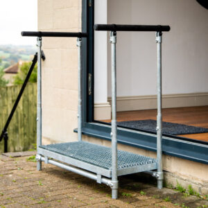 Half Steps With Handrails | Ramps For Access | UK
