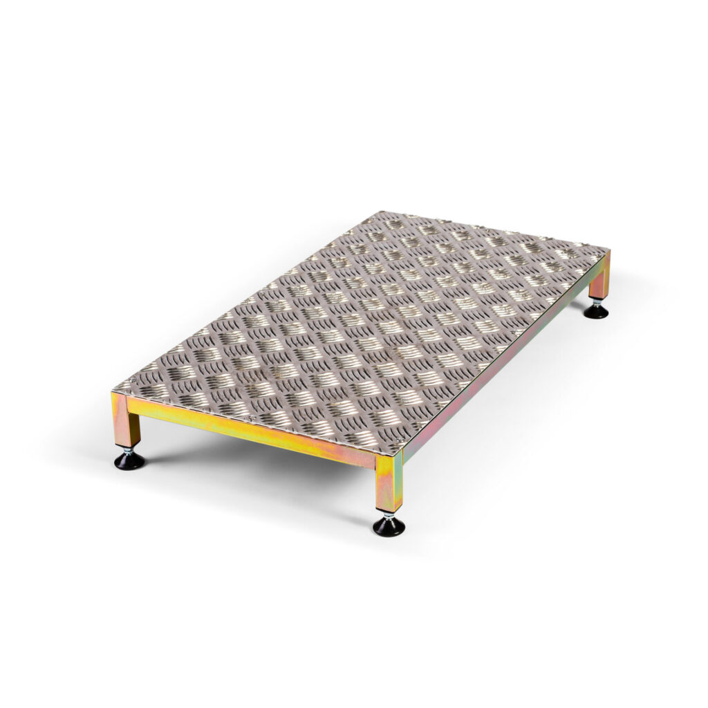 Aluminium Half Steps - External Metal Mobility Steps - Half Steps