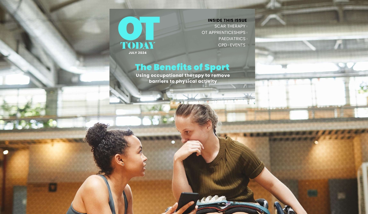 Our latest advert in OT Today - Ramps For Access